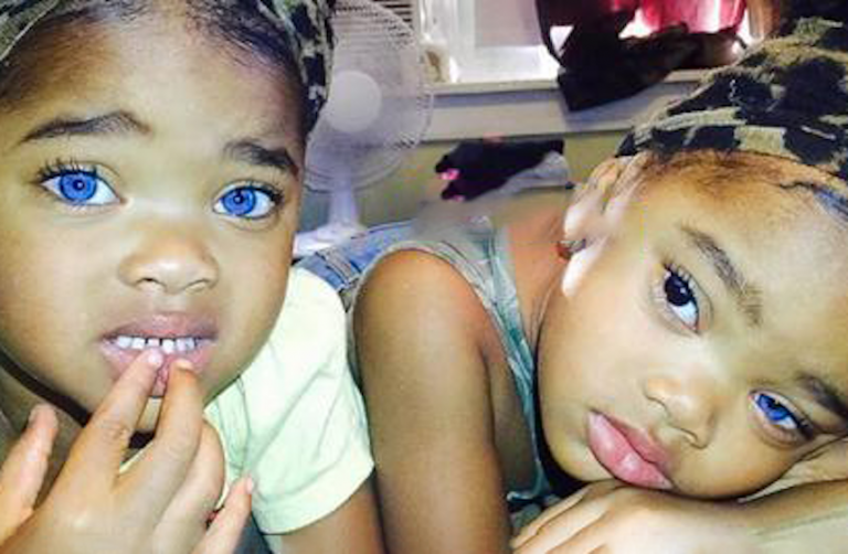 Do you remember the blue eyes twins - this is how they look like today ...